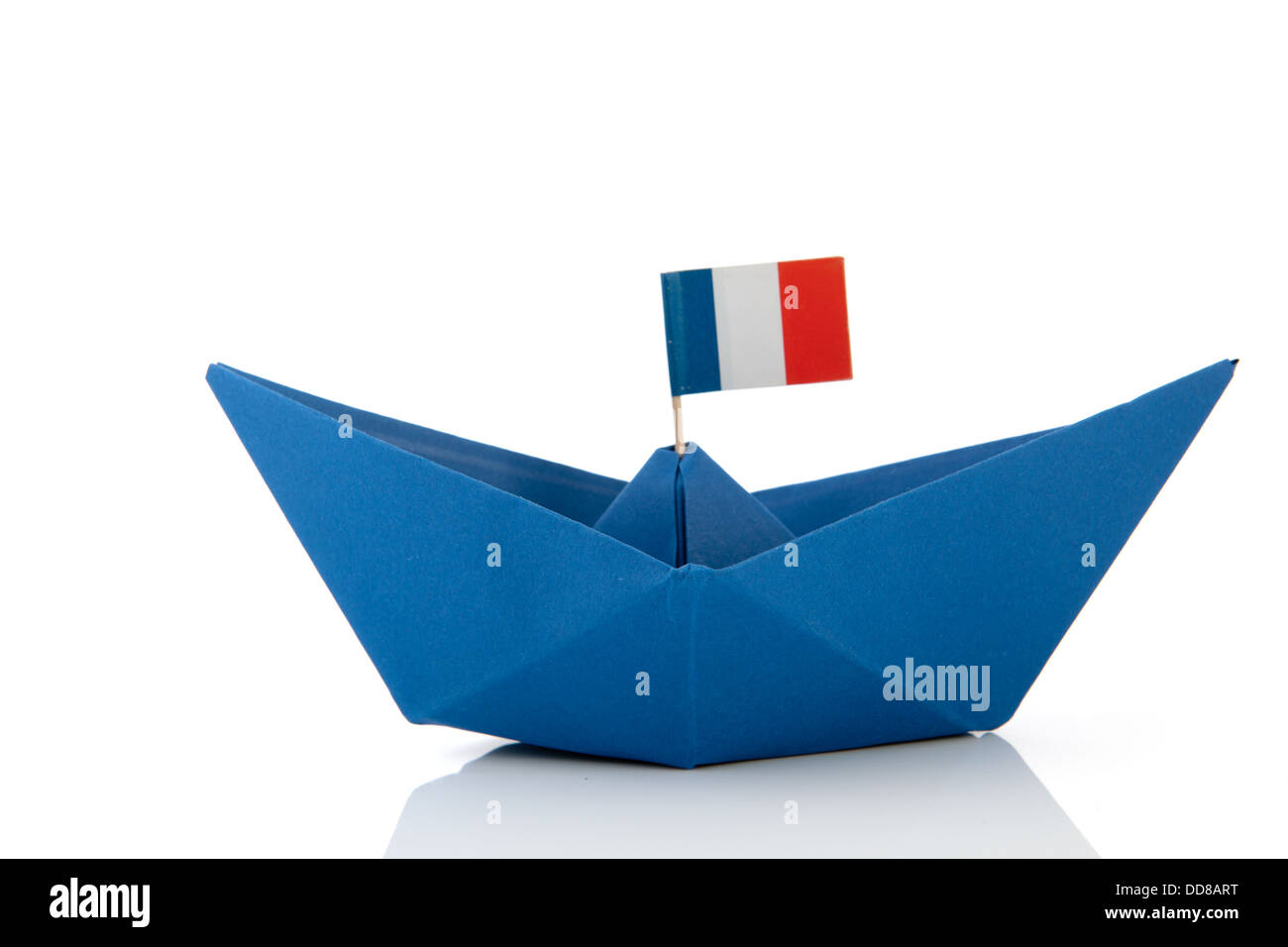 French flag boat hi-res stock photography and images - Alamy