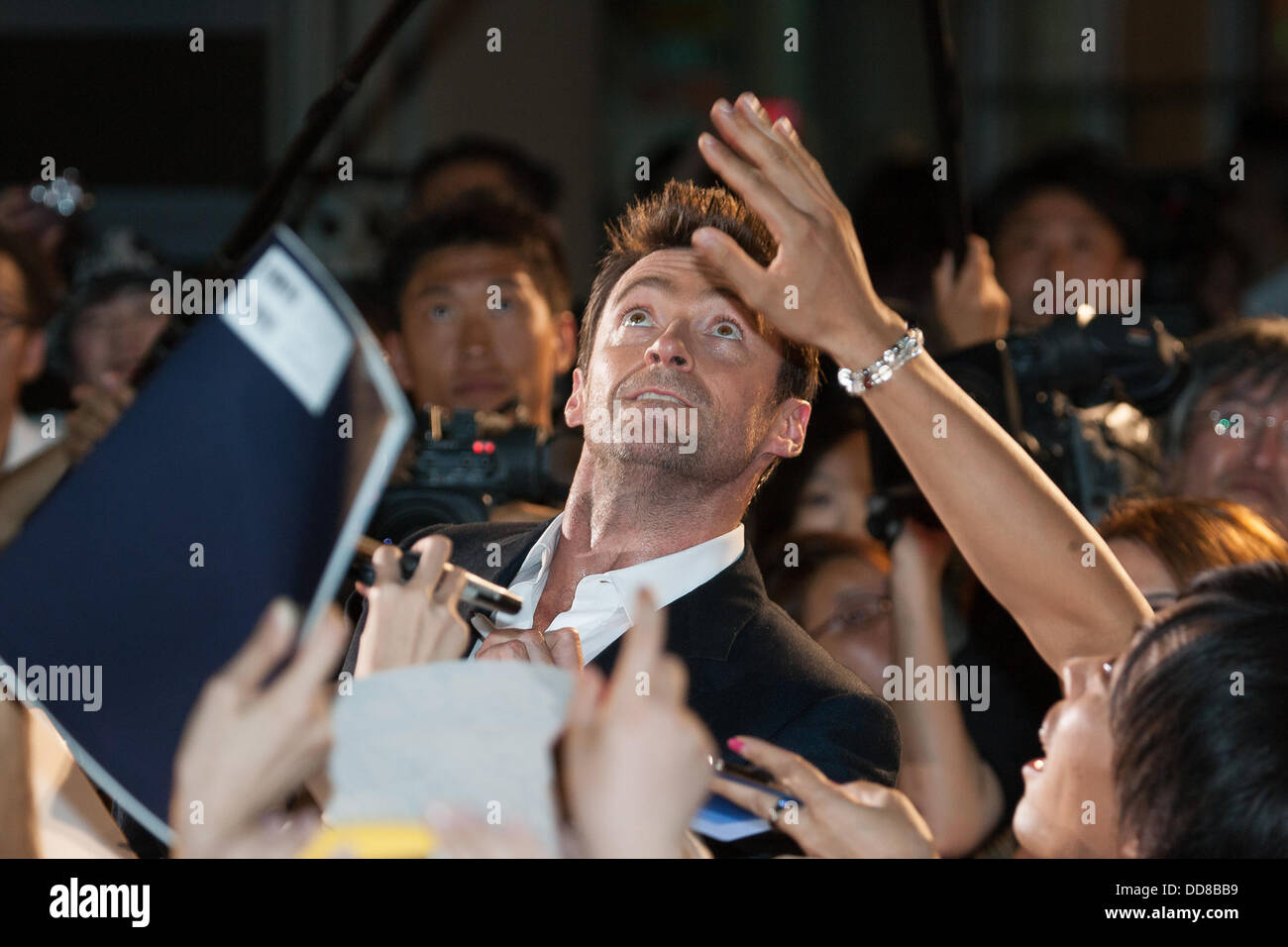 Tokyo Japan. 28th Aug, 2013. The Wolverine Samurai Japan Movie Premiere ...