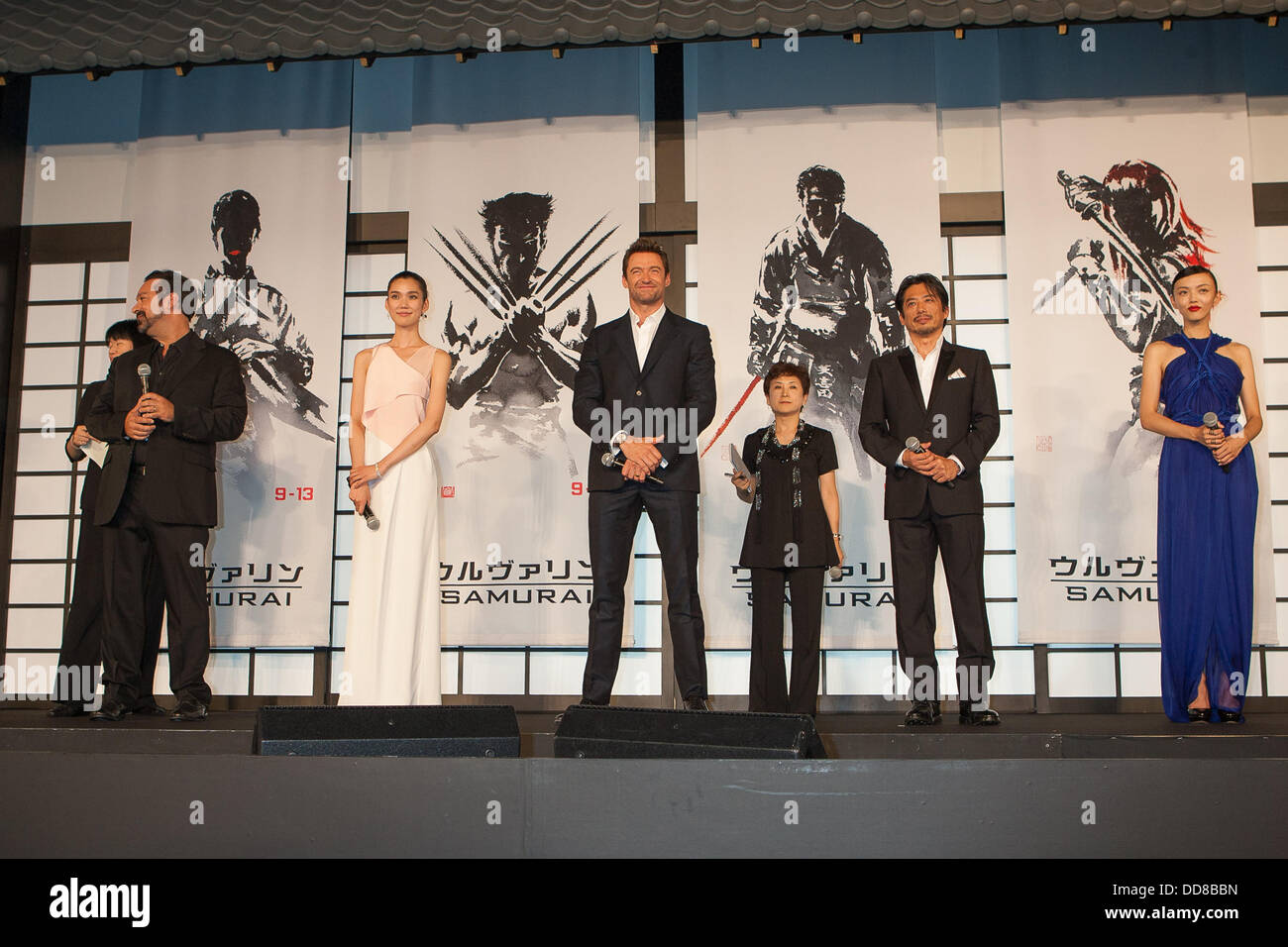 Tokyo Japan. 28th Aug, 2013. The Wolverine Samurai Japan Movie Premiere ...