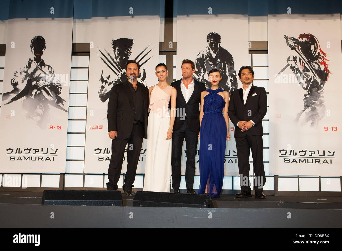 Tokyo Japan. 28th Aug, 2013. The Wolverine Samurai Japan Movie Premiere ...