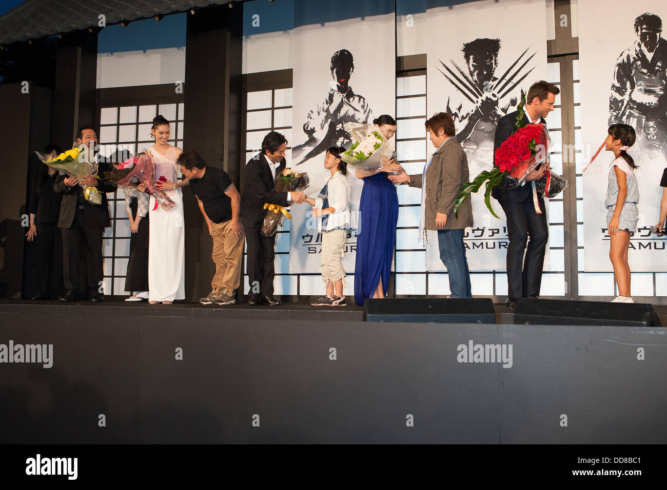 Tokyo Japan. 28th Aug, 2013. The Wolverine Samurai Japan Movie Premiere ...