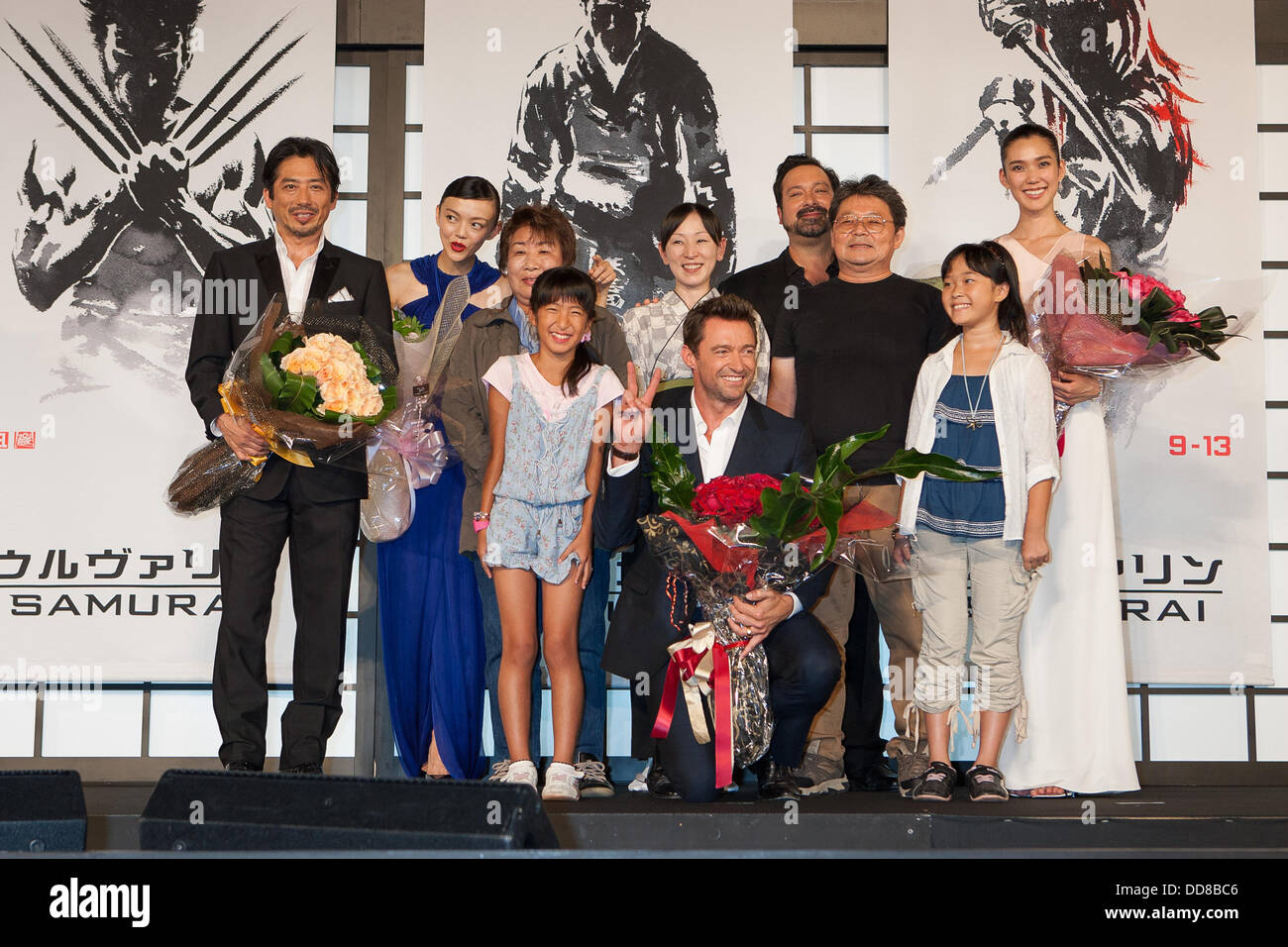Tokyo Japan. 28th Aug, 2013. The Wolverine Samurai Japan Movie Premiere ...