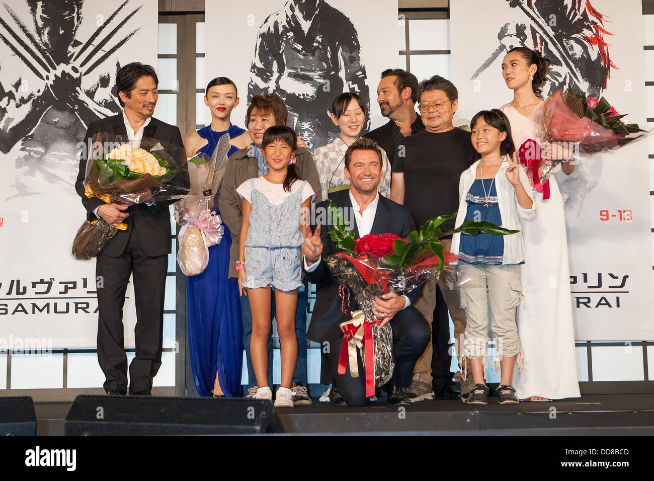 Tokyo Japan. 28th Aug, 2013. The Wolverine Samurai Japan Movie Premiere ...