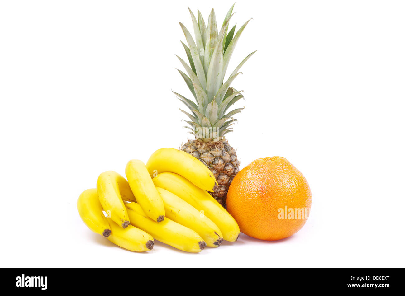 Bunch tropical fruits Cut Out Stock Images & Pictures - Alamy