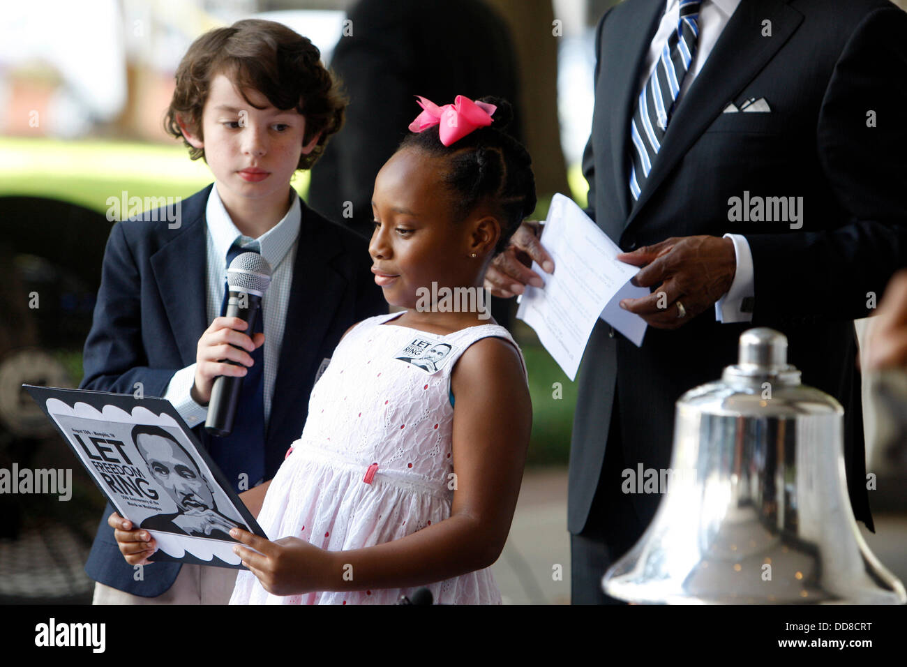 Memphis, Tennessee, USA. 28th Aug, 2013. Jack Sullivan,9, and Cailan ...