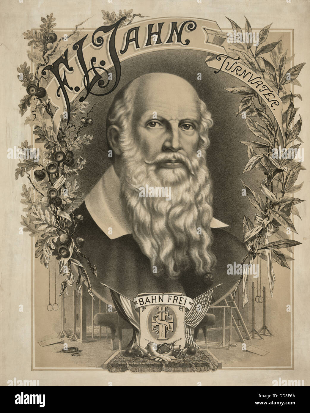 Friedrich Ludwig Jahn (August 11, 1778 – October 15, 1852) was a German ...