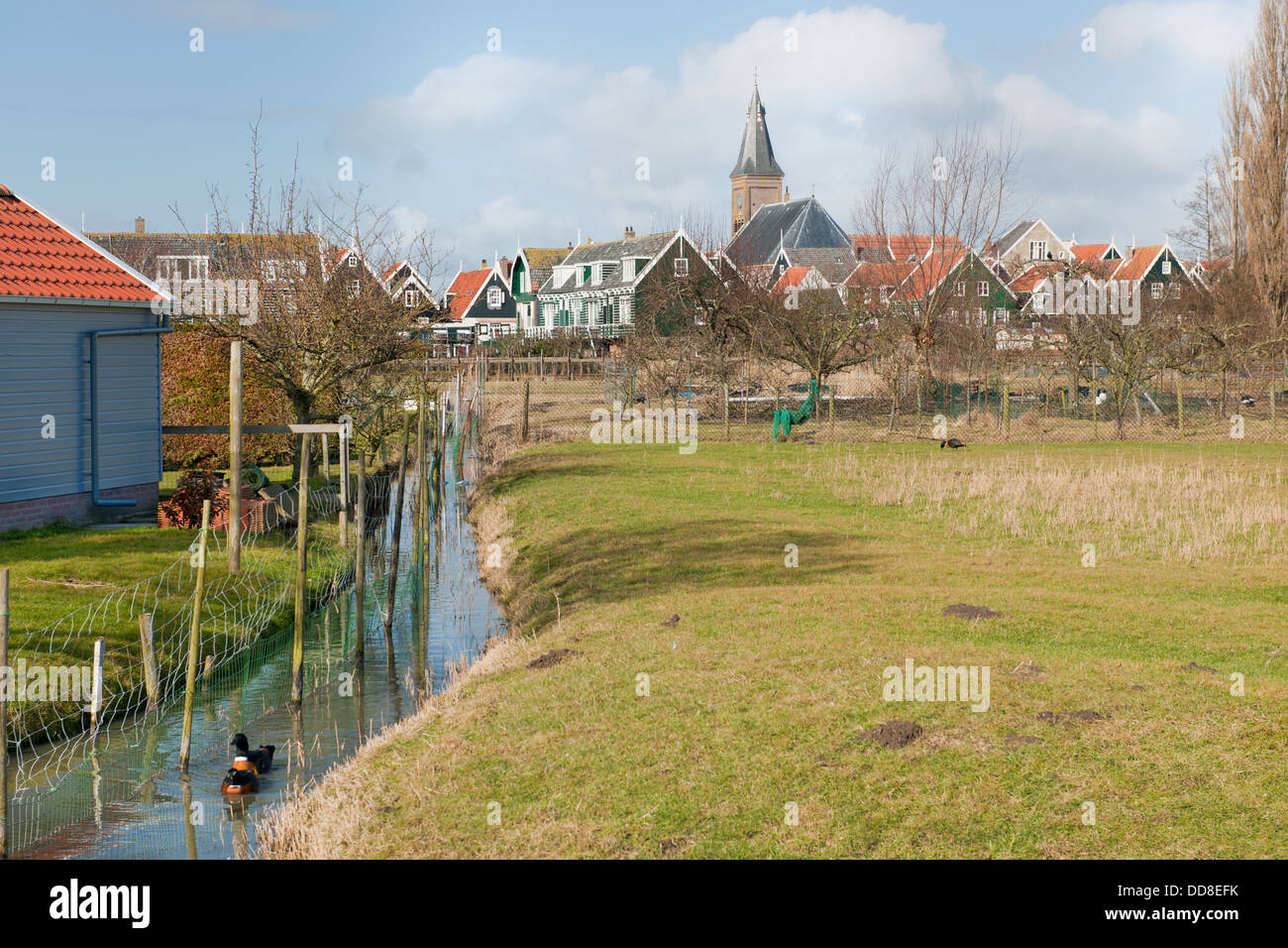 Typical Dutch village Stock Photo - Alamy