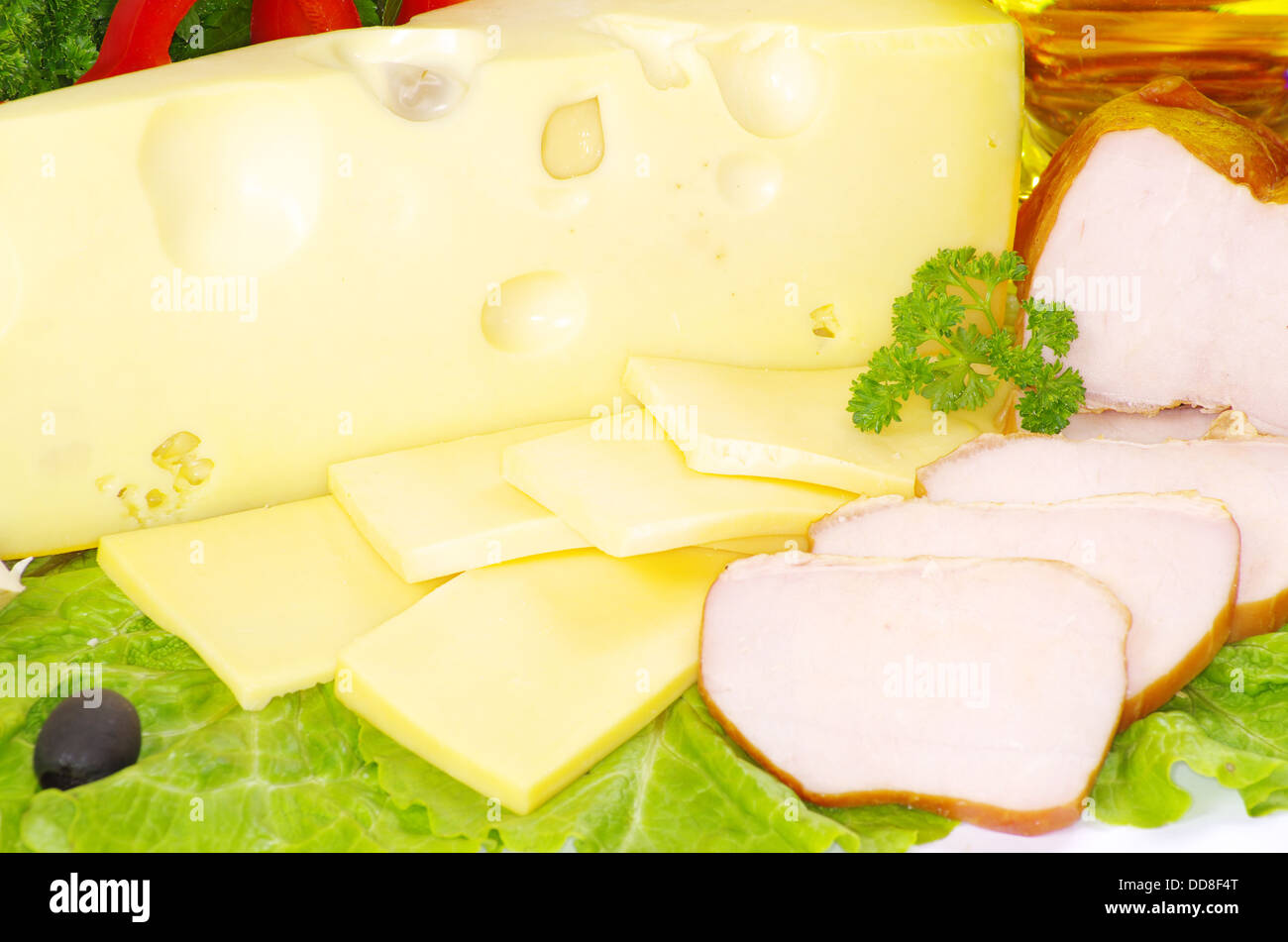 Pink bacon hi-res stock photography and images - Alamy