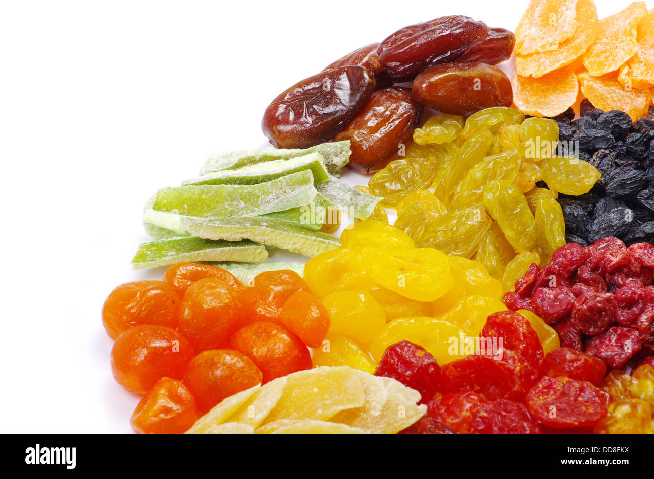assorted dried fruits Stock Photo - Alamy