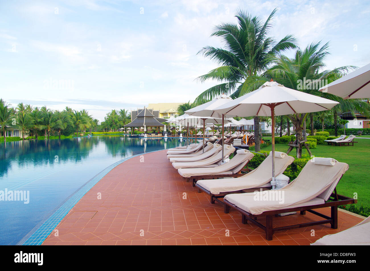 tropical swimming pool Stock Photo - Alamy