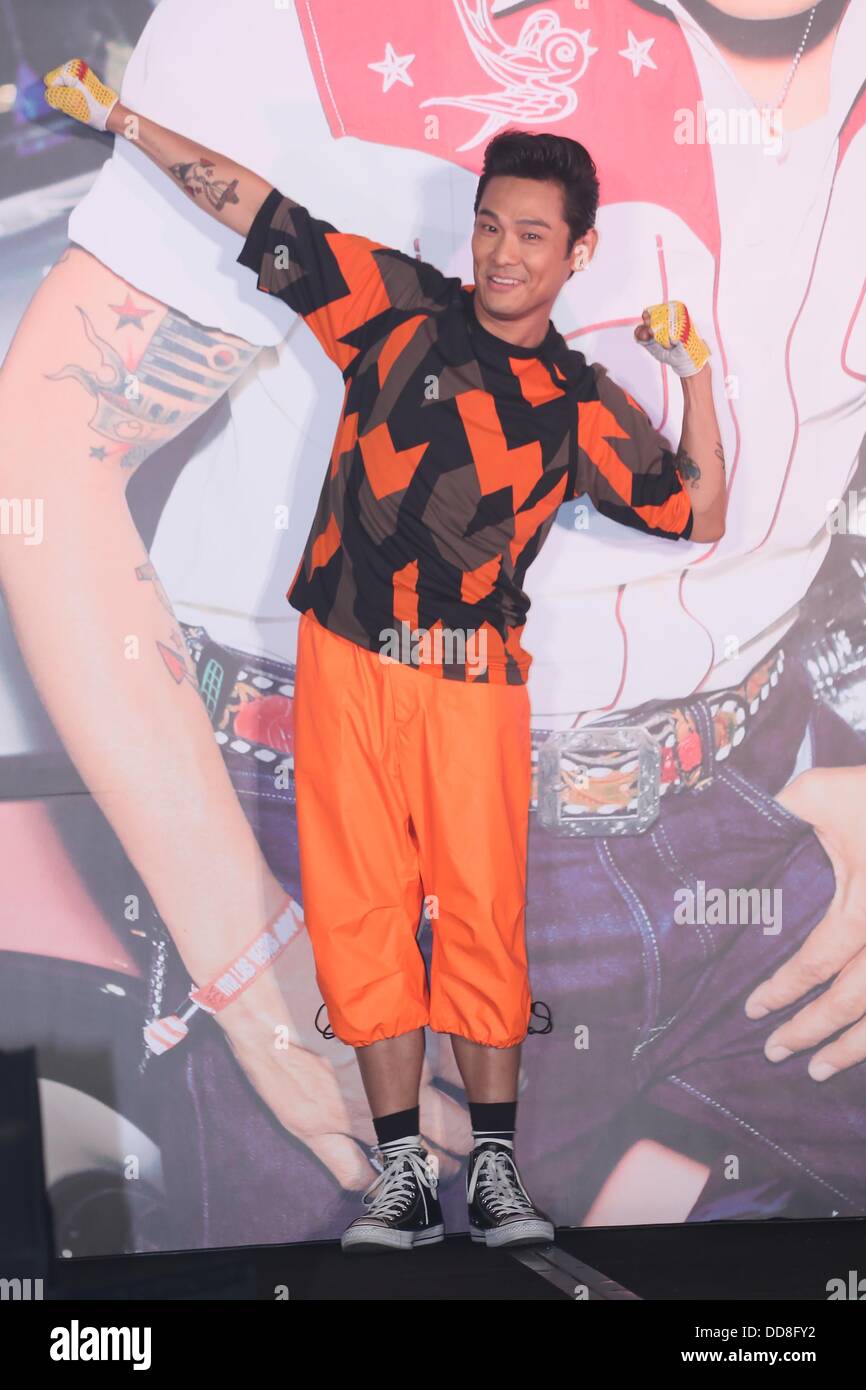 Alex To attends press conference of his new album in Taipei, China on ...