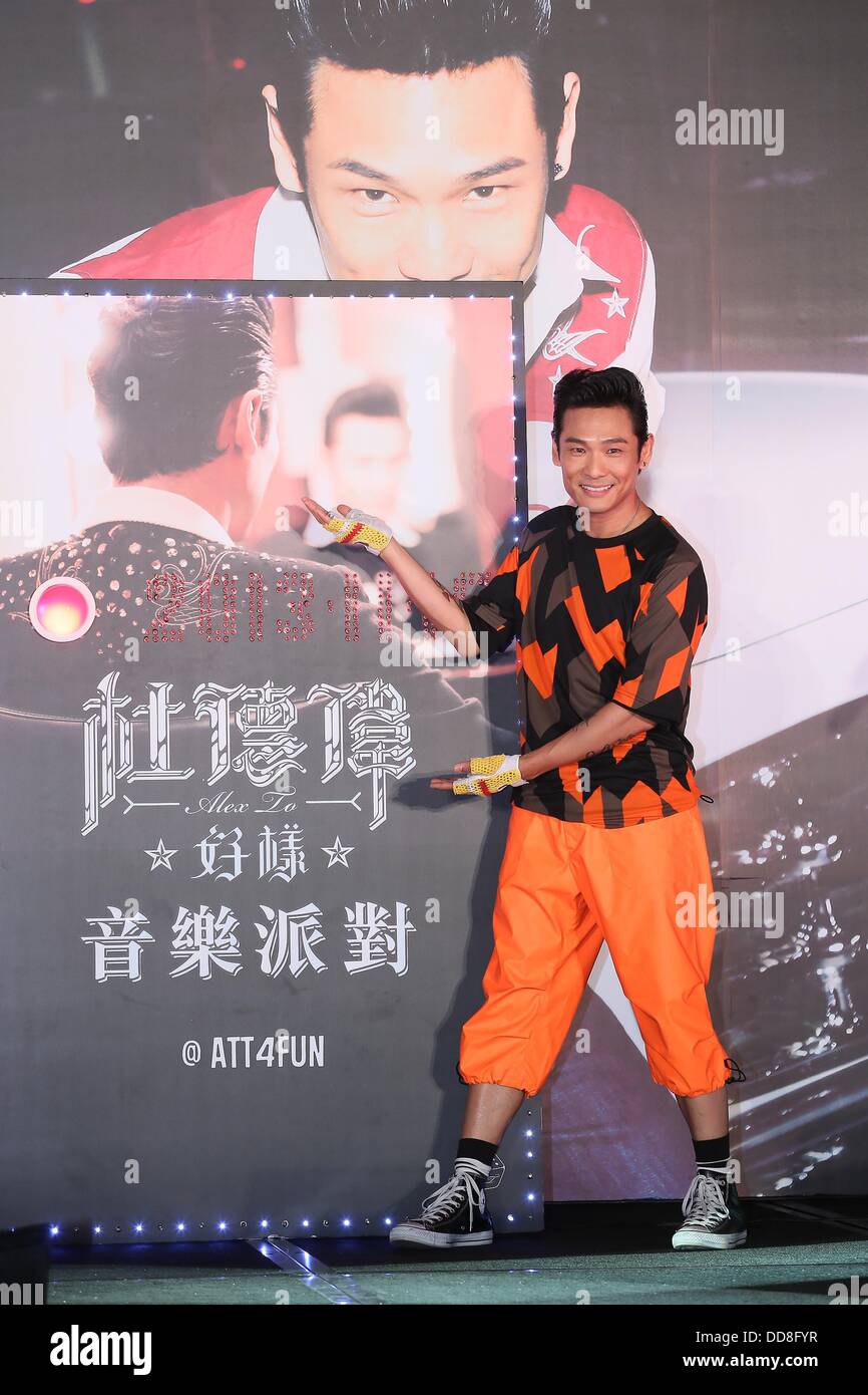 Alex To attends press conference of his new album in Taipei, China on ...
