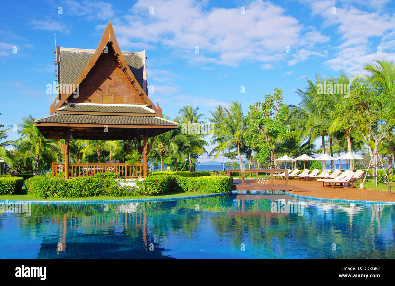 pool in Thailand Stock Photo - Alamy