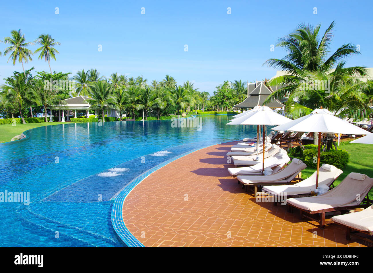 tropical swimming pool Stock Photo - Alamy