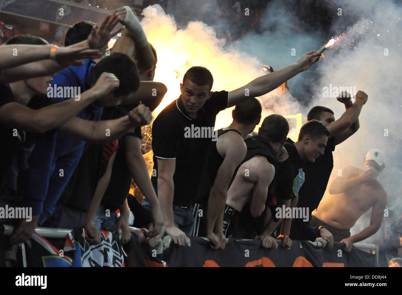 Ultras fans hi-res stock photography and images - Alamy