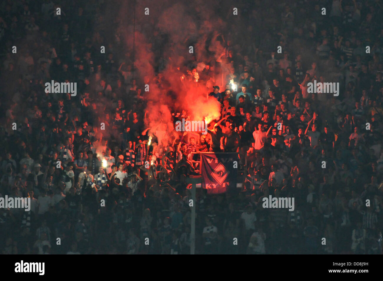 Fans and fire Stock Photo - Alamy