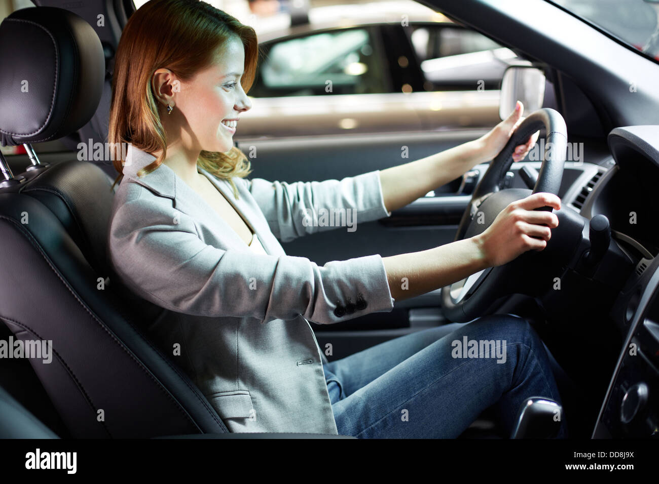 Choosing a new car hi-res stock photography and images - Alamy