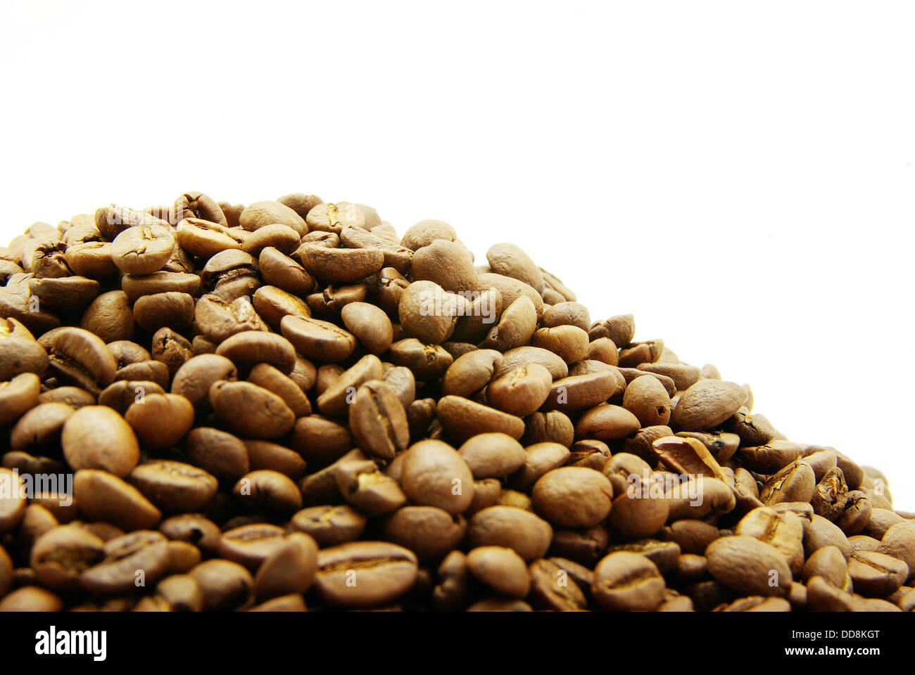 Grains of coffee Stock Photo - Alamy