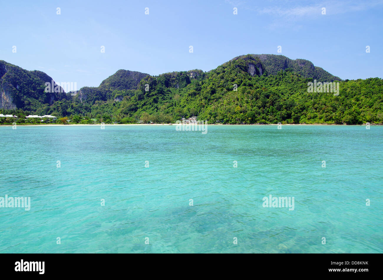 landscape of tropical island Stock Photo - Alamy