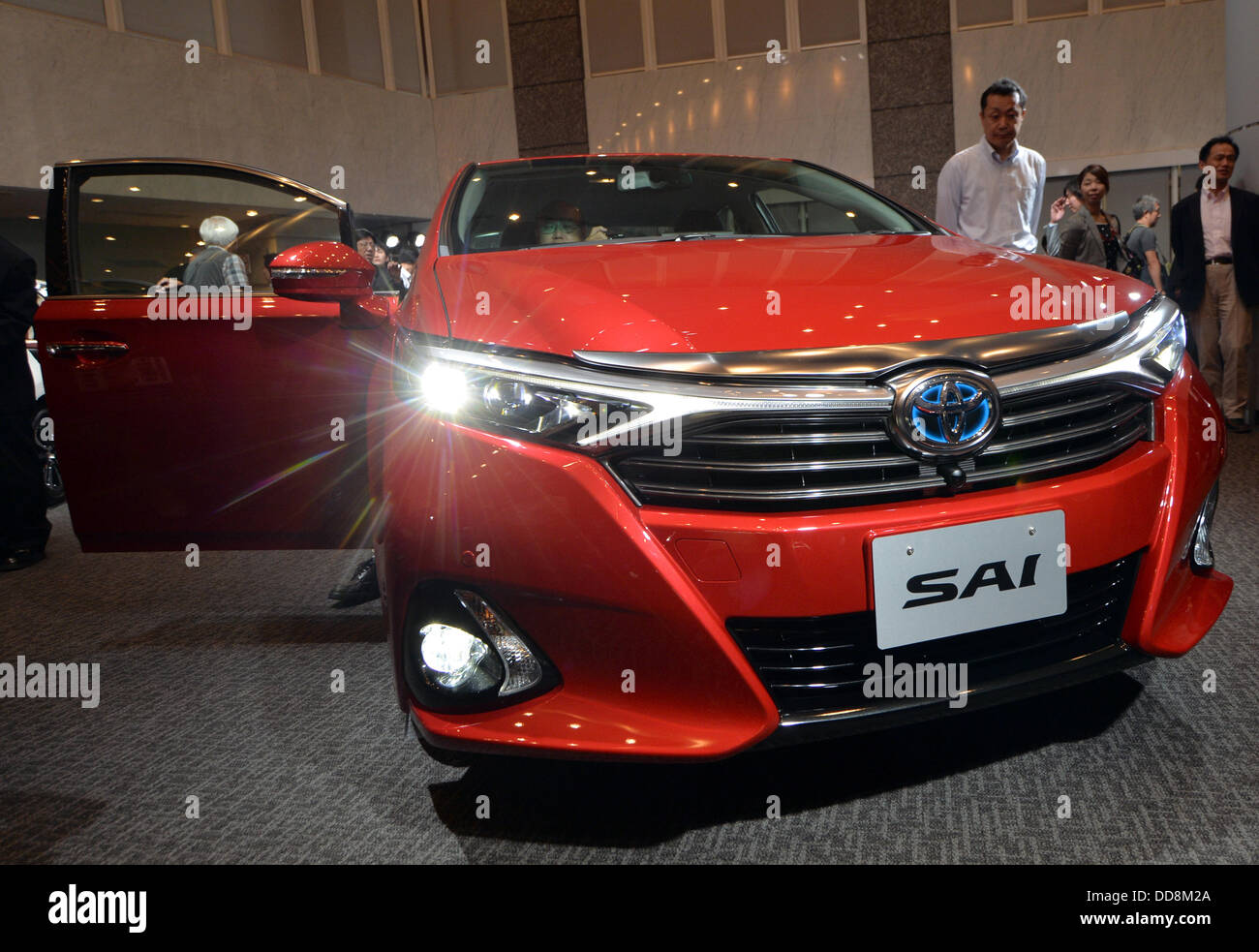 Tokyo, Japan. 29th Aug, 2013. Japan's Toyota Motor Corp. launches the ...