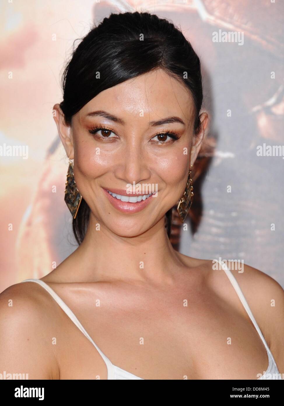 Los Angeles, CA. 28th Aug, 2013. Mei Melancon at arrivals for RIDDICK ...