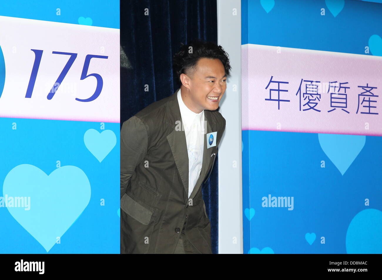 Eason Chan attends promotion activity held by P&G in Hong Kong,China on ...