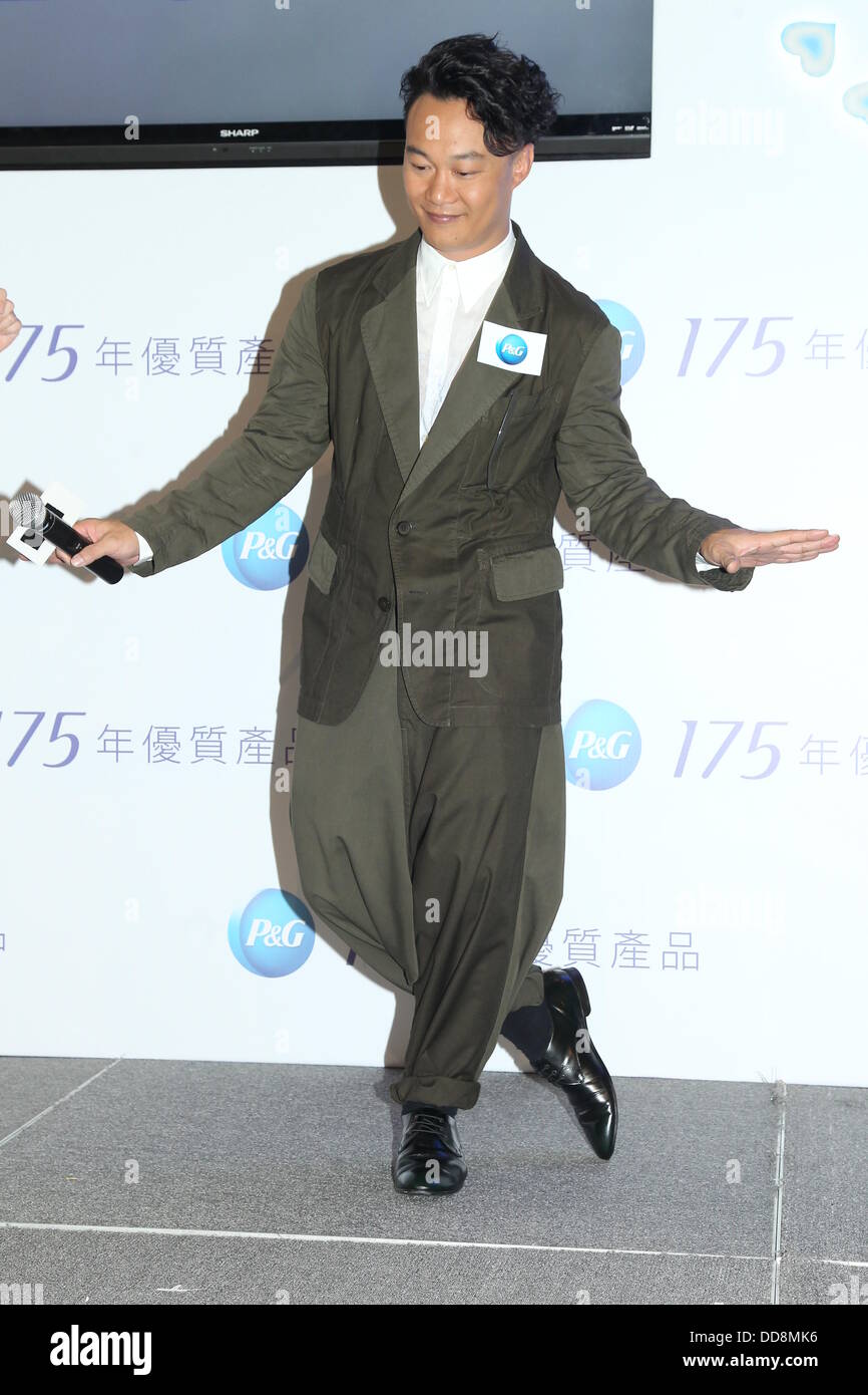 Eason Chan attends promotion activity held by P&G in Hong Kong,China on ...