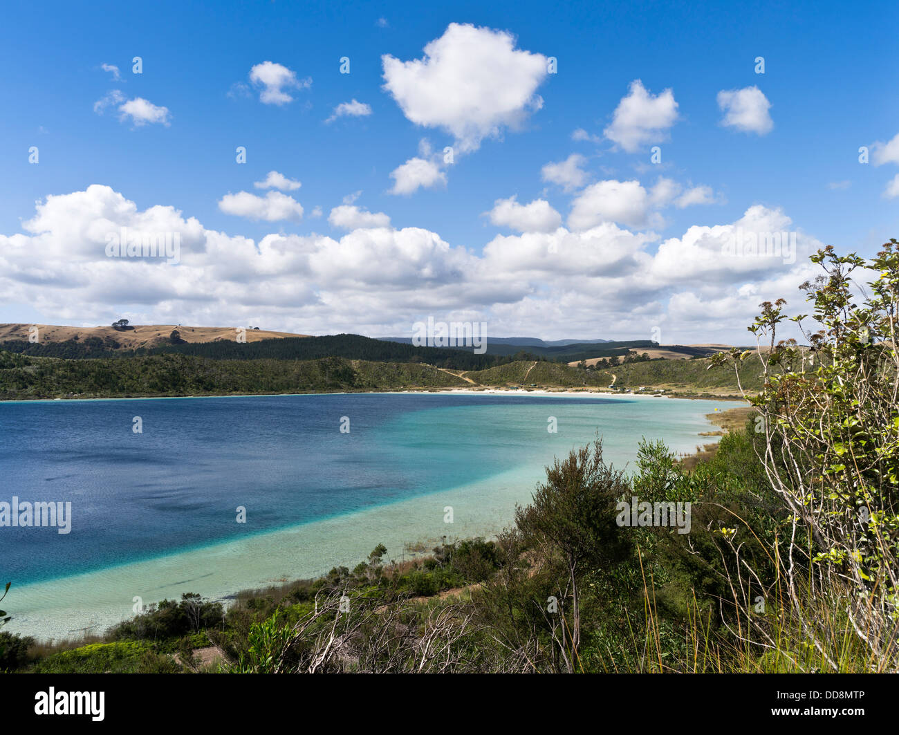 dh Lake Taharoa NORTHLAND NEW ZEALAND Kai Iwi lakes recreation reserve ...