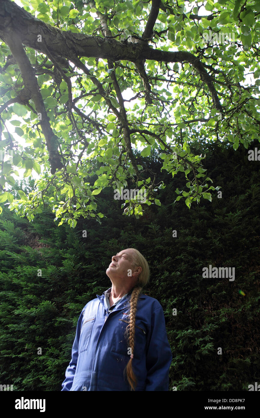 Bob Flowerdew Eccentric Organic Gardener High Resolution Stock ...