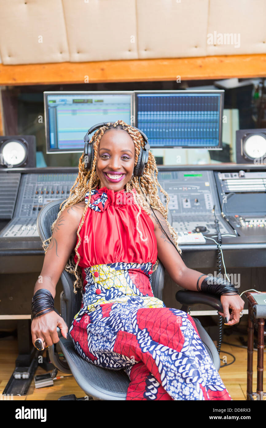 Portrait african american producer hi-res stock photography and images ...