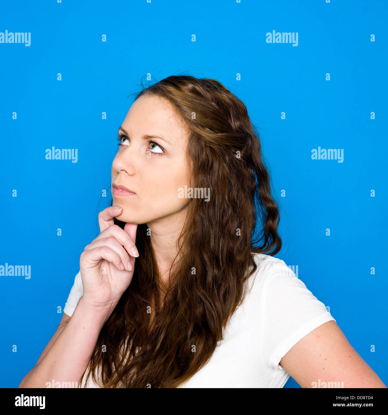 Young Girl Portrait Stock Photo - Alamy