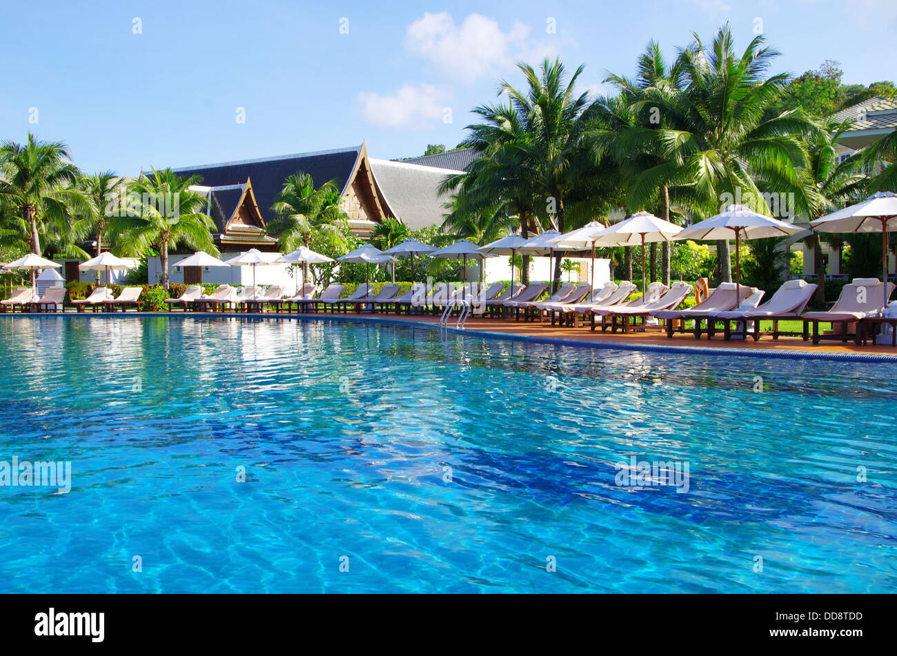 pool in Thailand Stock Photo - Alamy