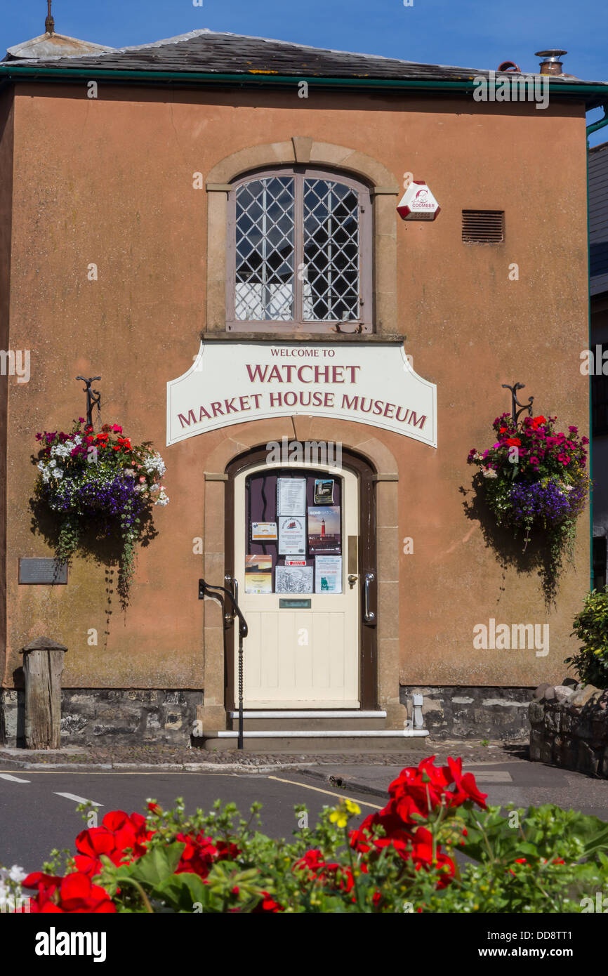 England Somerset, Watchet, Market House museum Stock Photo - Alamy