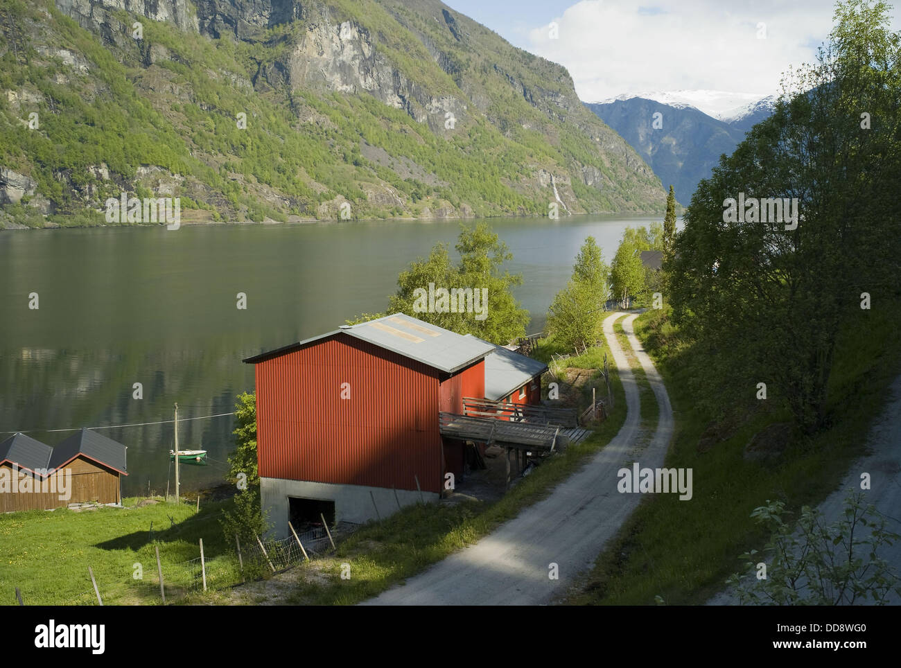 Fjords in Flam, Norway Stock Photo - Alamy