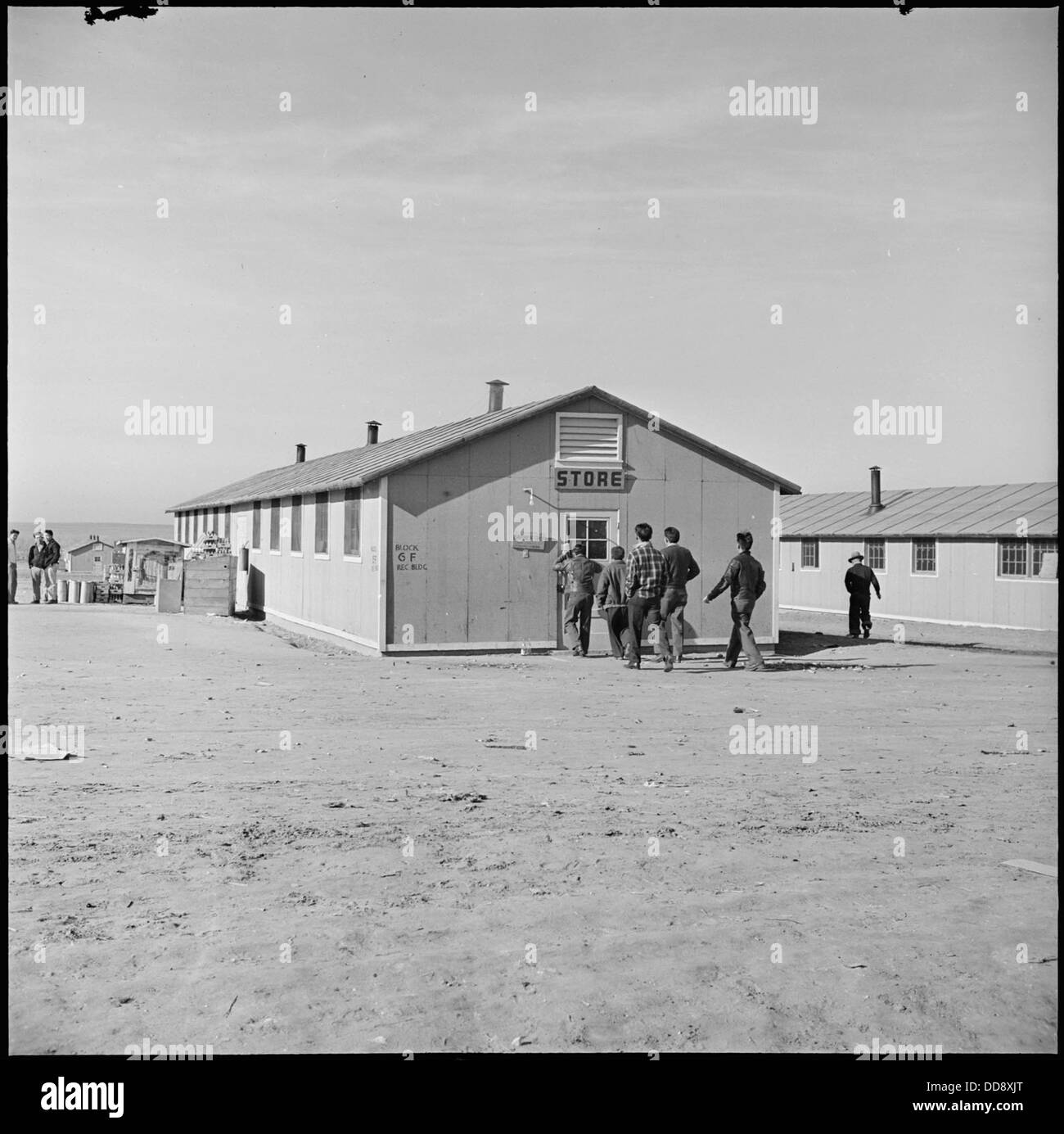 Granada relocation center colorado exterior hi-res stock photography ...
