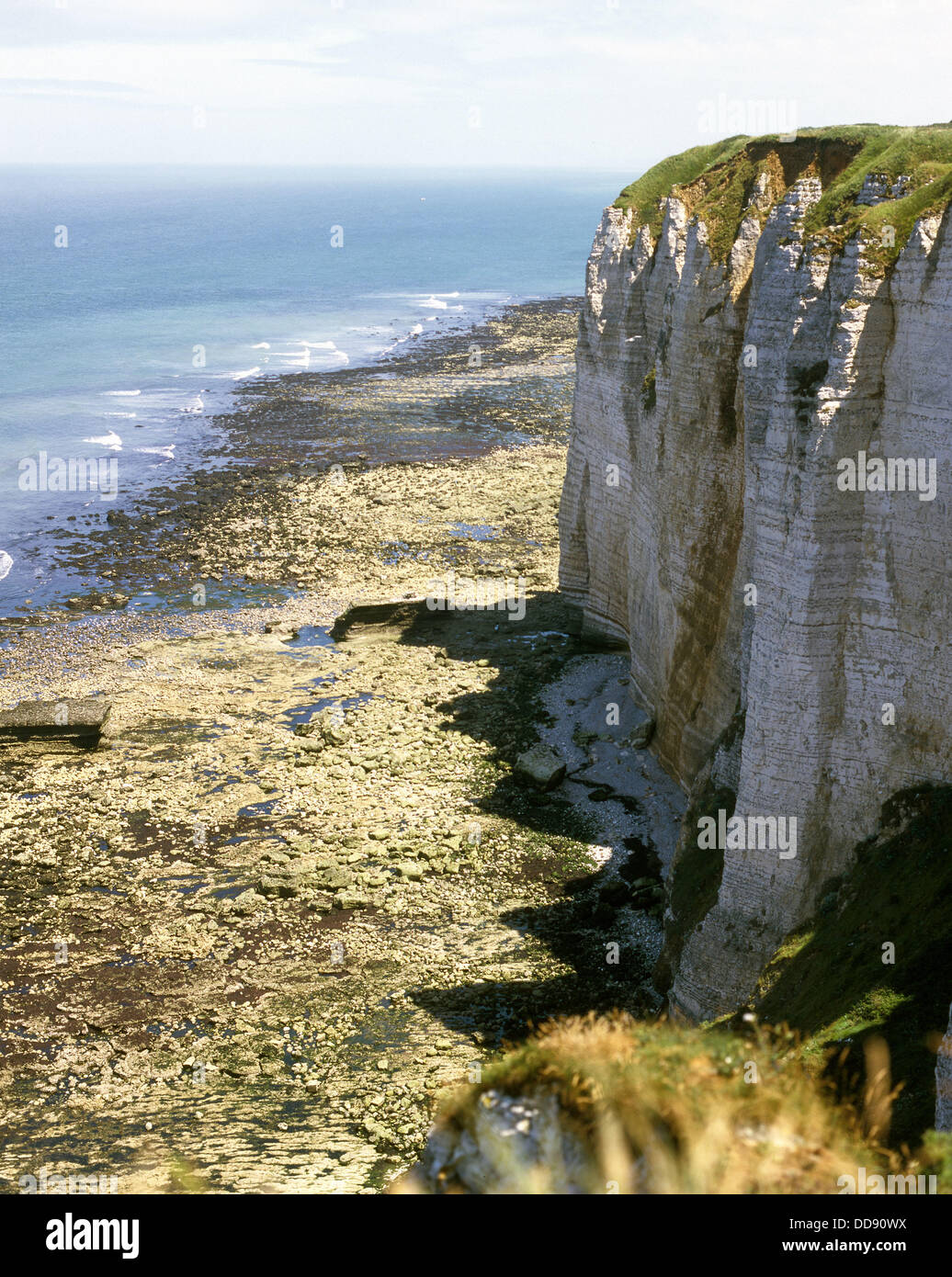 Cliffs near Etretat. Etretat. Normandy. France Stock Photo - Alamy