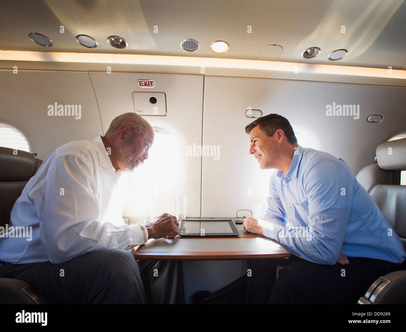 Back view caucasian traveler talking hi-res stock photography and ...