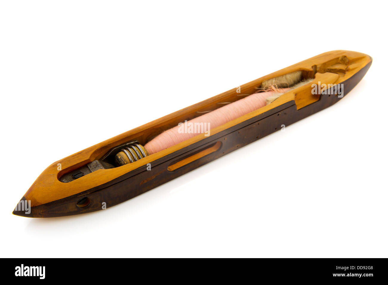 Antique wooden shuttle hi-res stock photography and images - Alamy