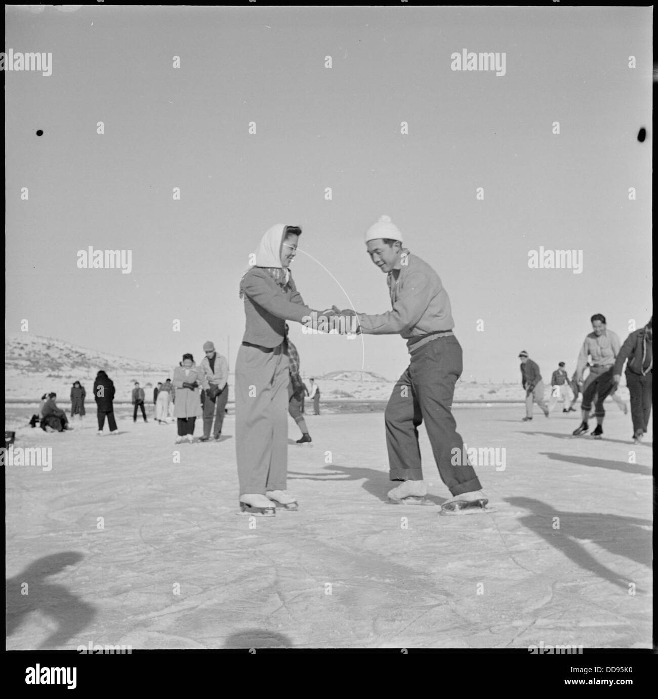 Heart Mountain Relocation Center, Heart Mountain, Wyoming. Centerites ...