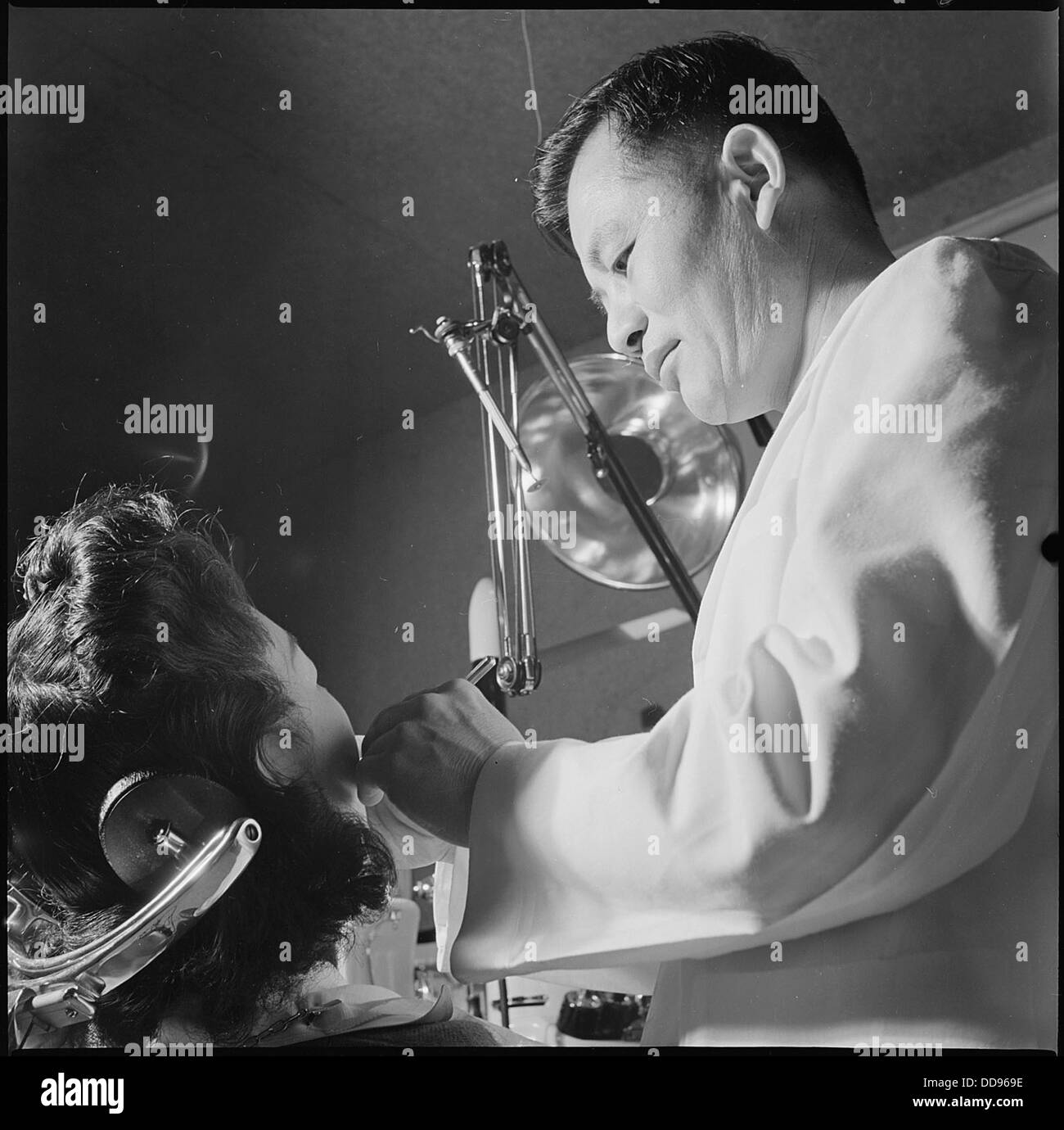 Doctor T. Tanaka, a dentist at the Heart Mountain Relocation Center in ...