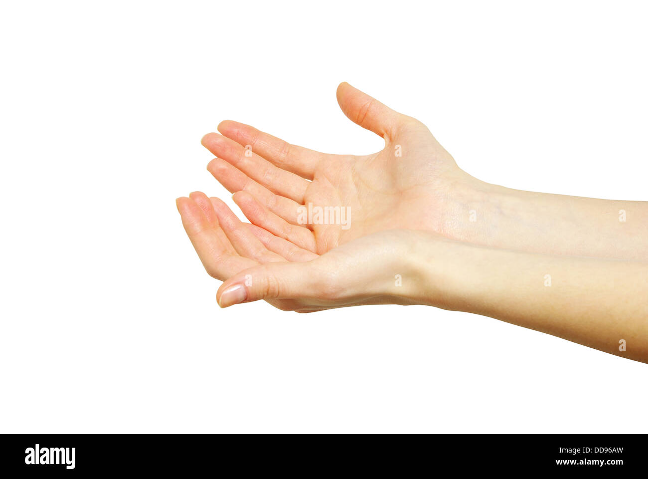 hands begging alms Stock Photo - Alamy