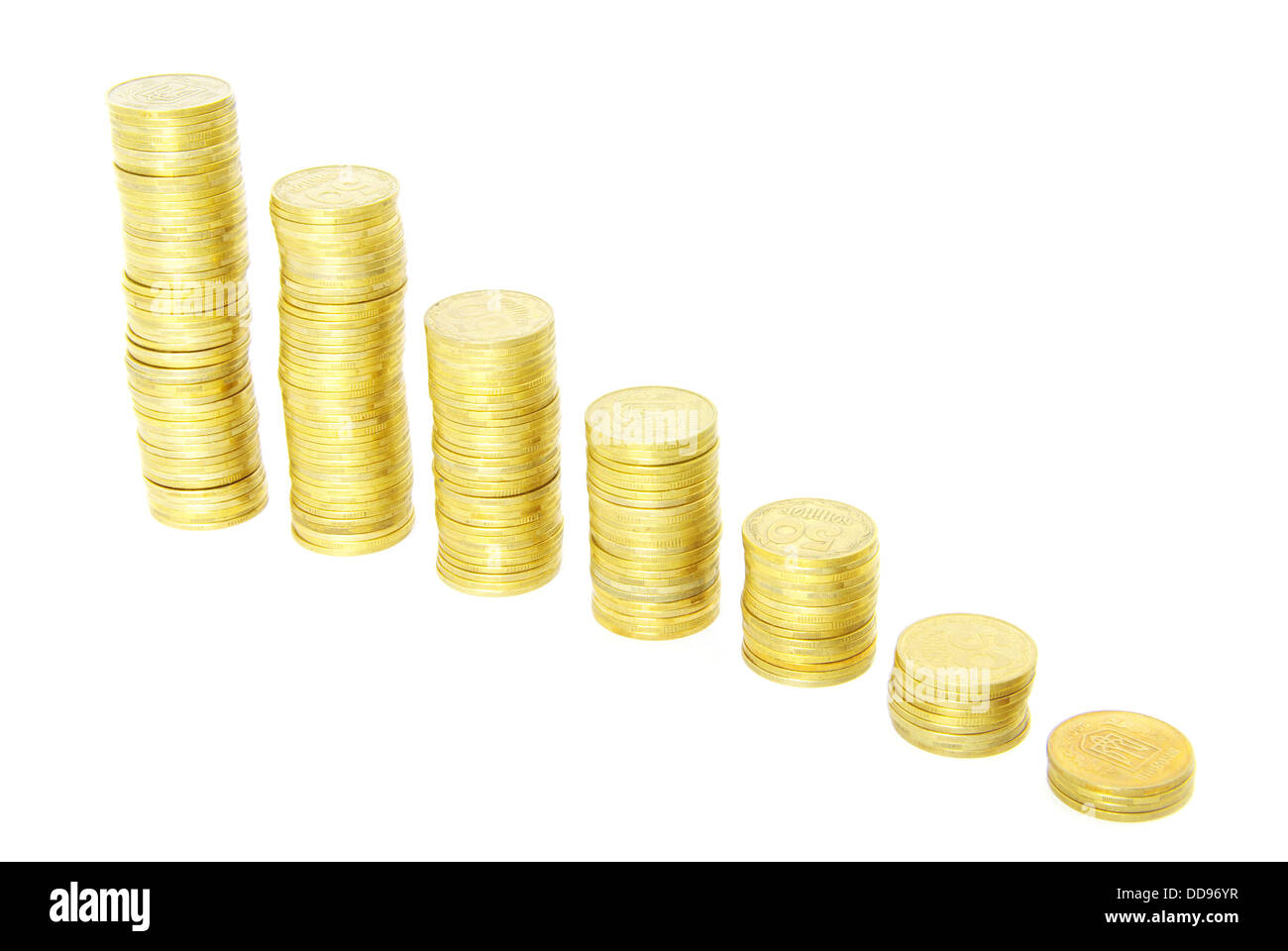 stock of coins Stock Photo - Alamy