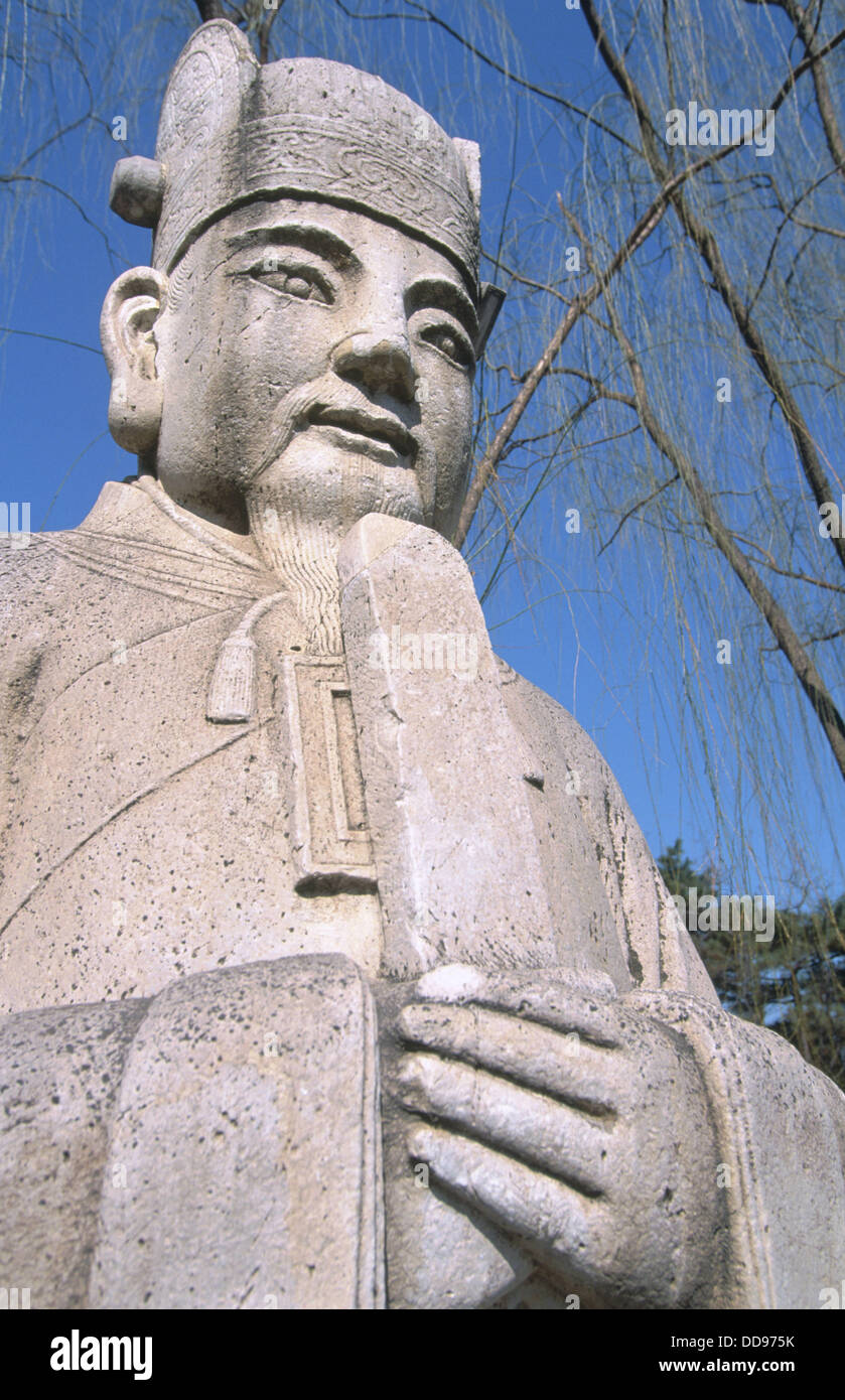 Path of Gods. Beijing. Shisanling. China Stock Photo - Alamy