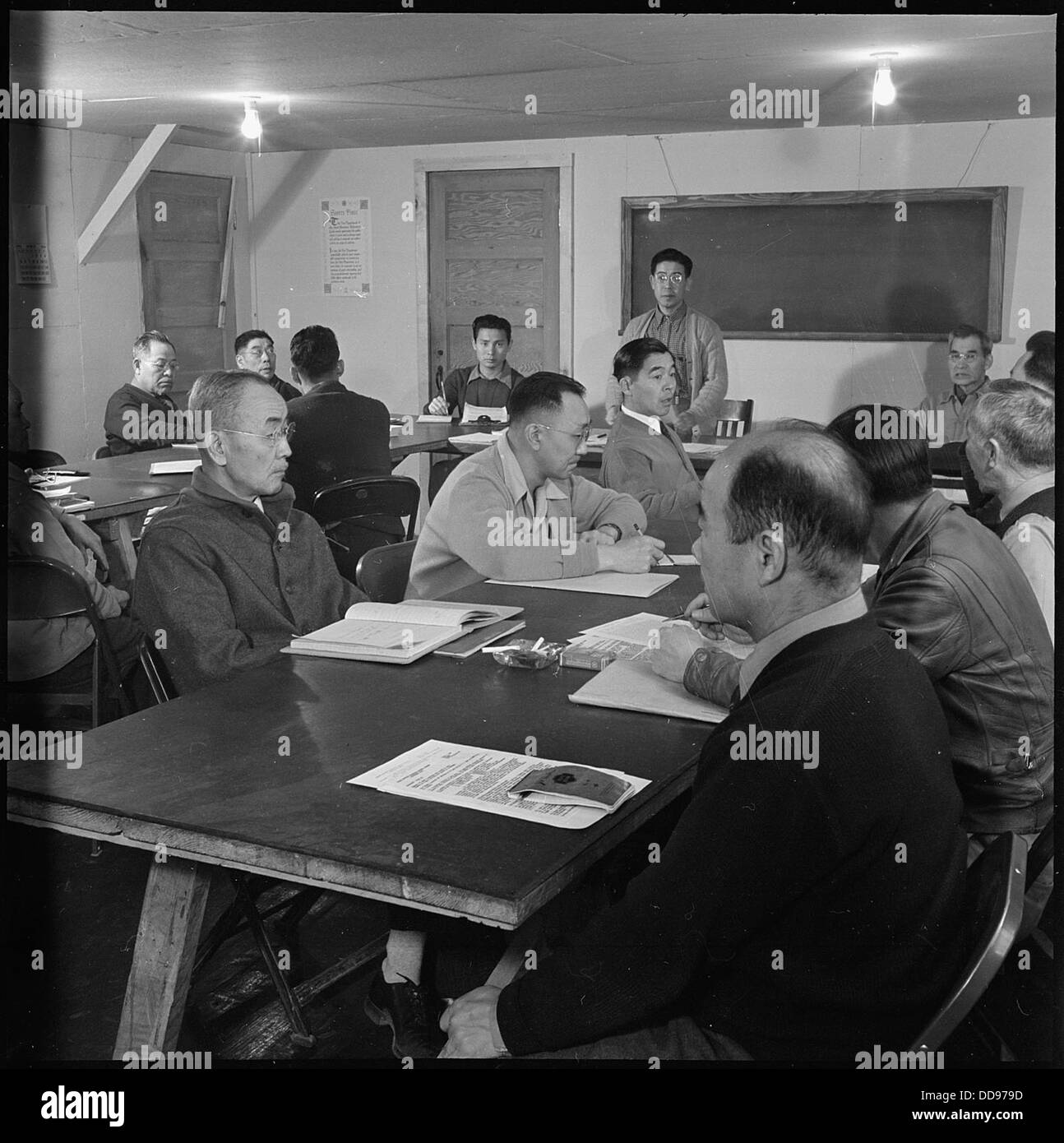 The Heart Mountain Relocation Center, located in Heart Mountain ...