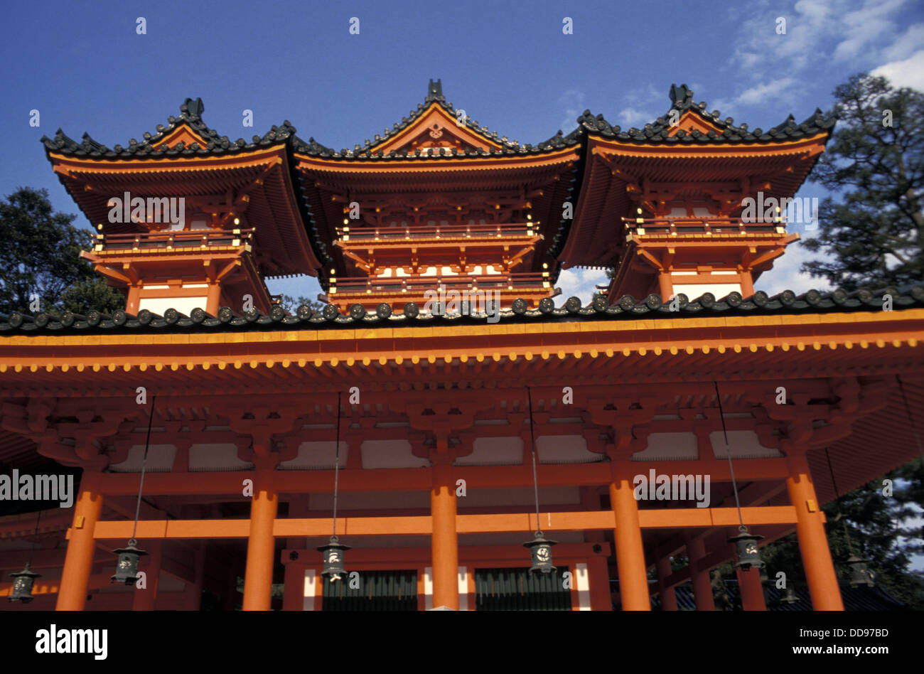 Heian temple, Kyoto, Japan Stock Photo - Alamy