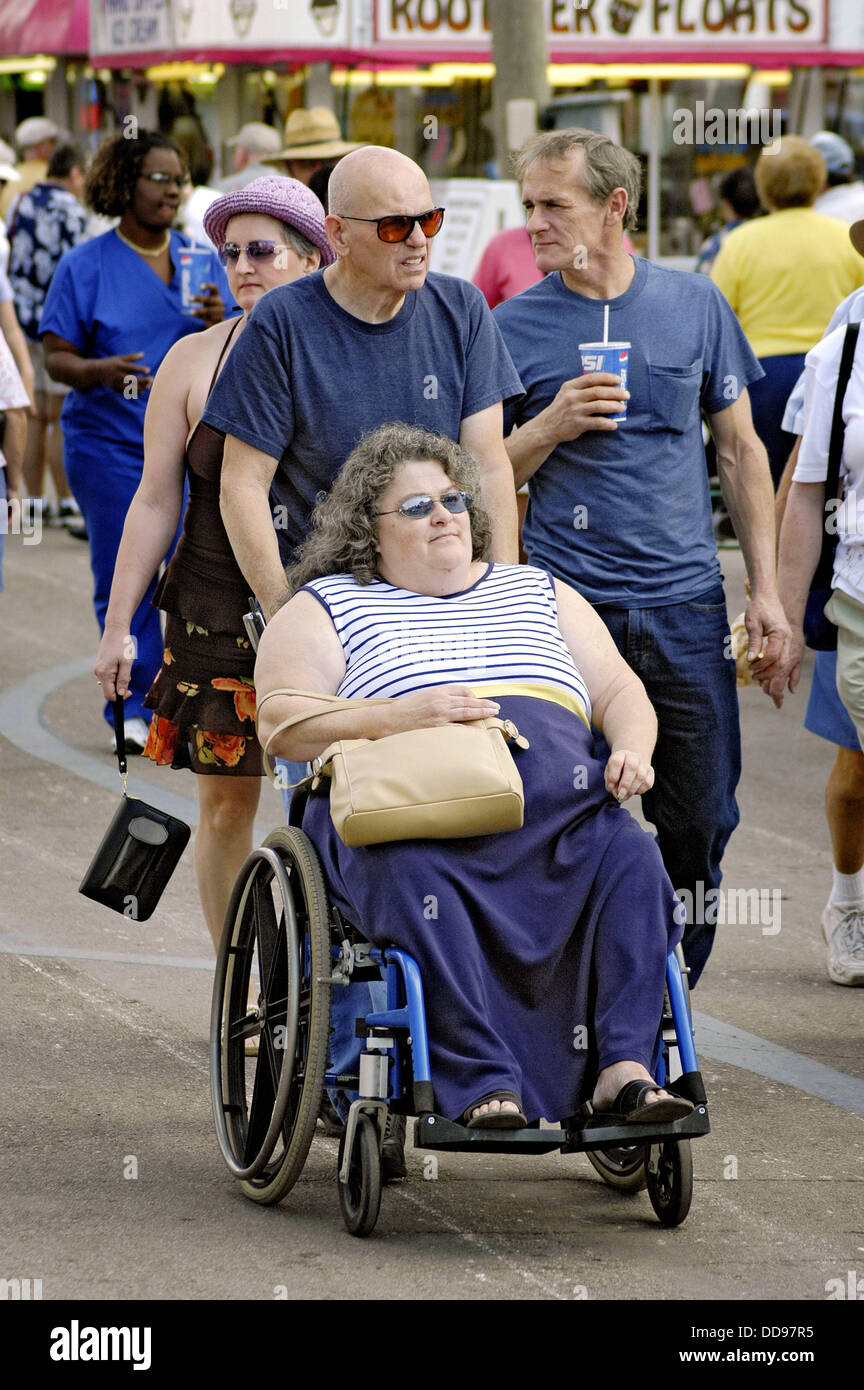 Obese Woman Wheelchair High Resolution Stock Photography and Images - Alamy