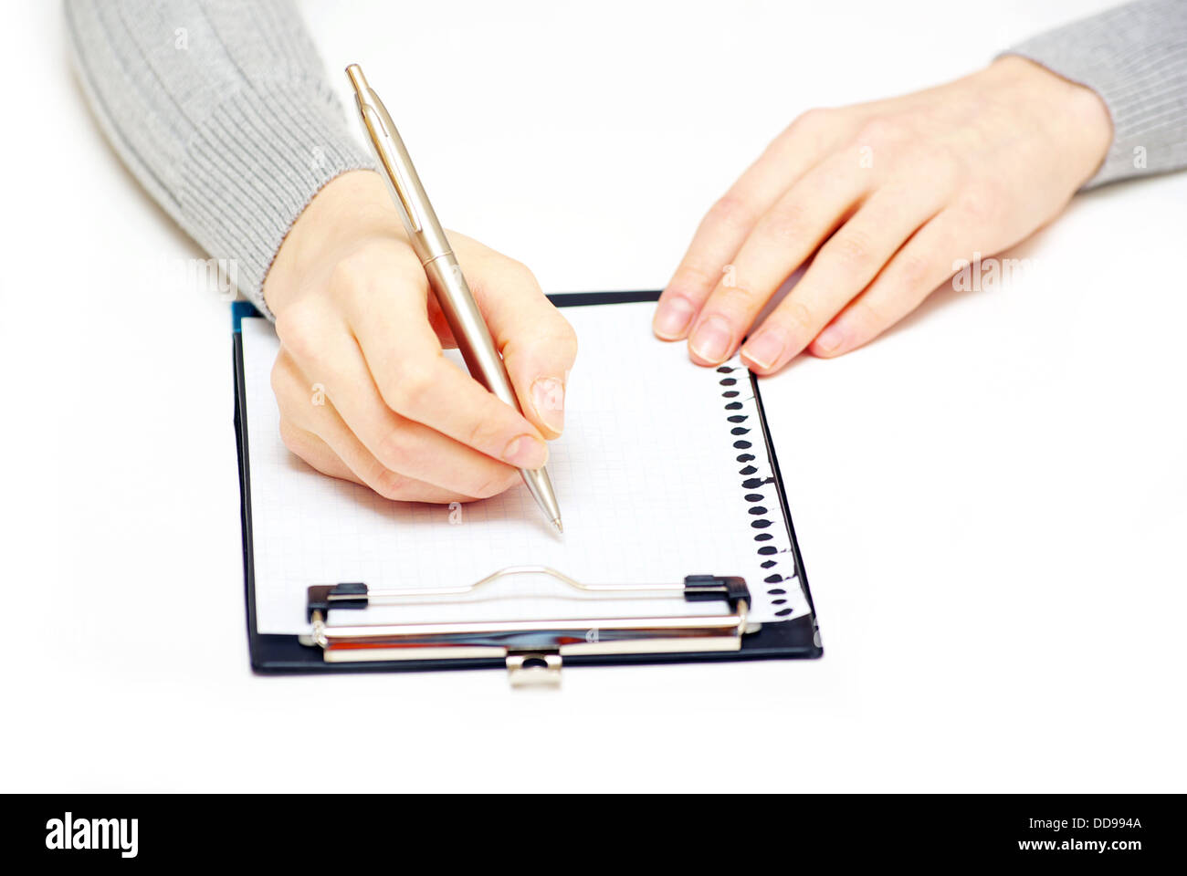 pen in hand Stock Photo - Alamy