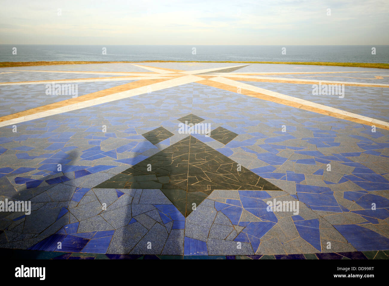 Compass rose mosaic hi-res stock photography and images - Alamy