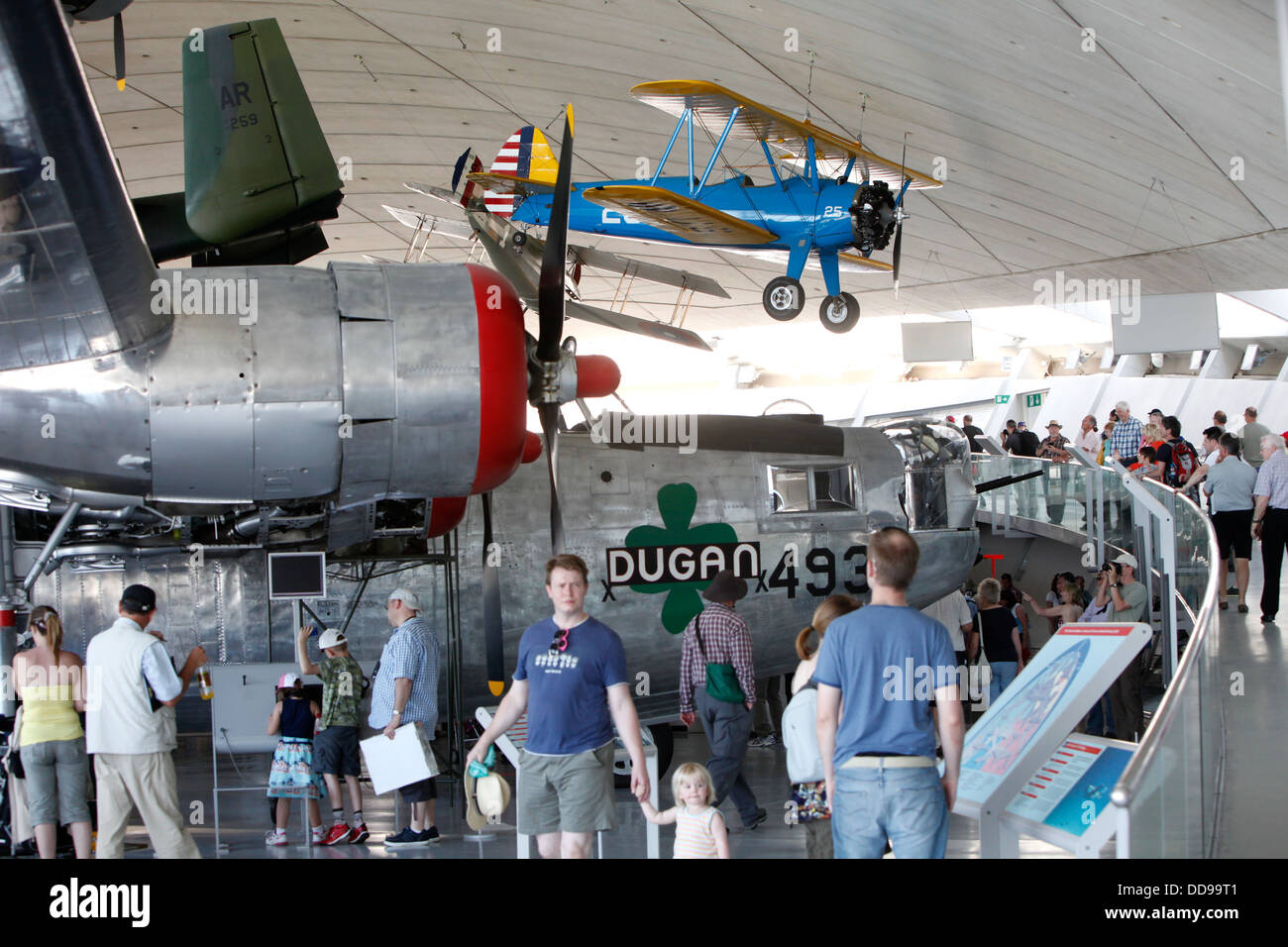Aircraft at the Imperial War Museum Duxford Stock Photo - Alamy