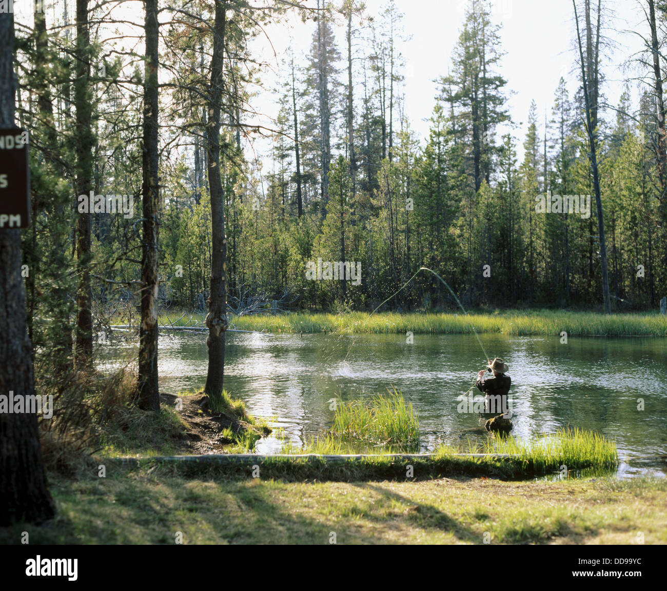 Fall River Oregon Fishing Stock Photos & Fall River Oregon Fishing ...